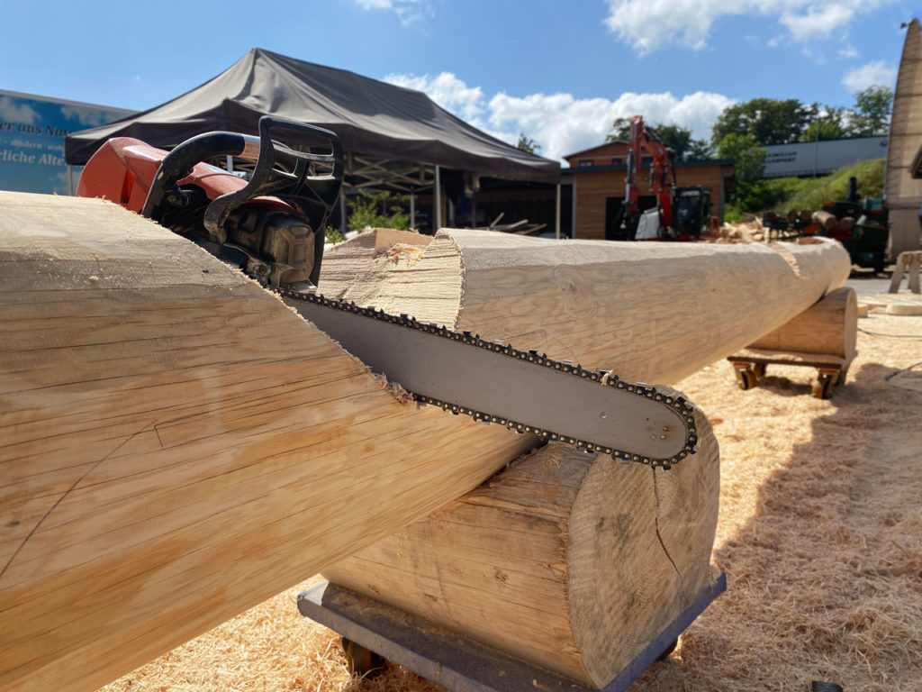 Timberjacks | BISPINGEN – Löffler Naturstammhaus